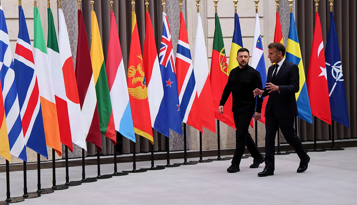 گفت‌وگوی رهبران اروپایی درباره ارائه تضمین‌های امنیتی اوکراین